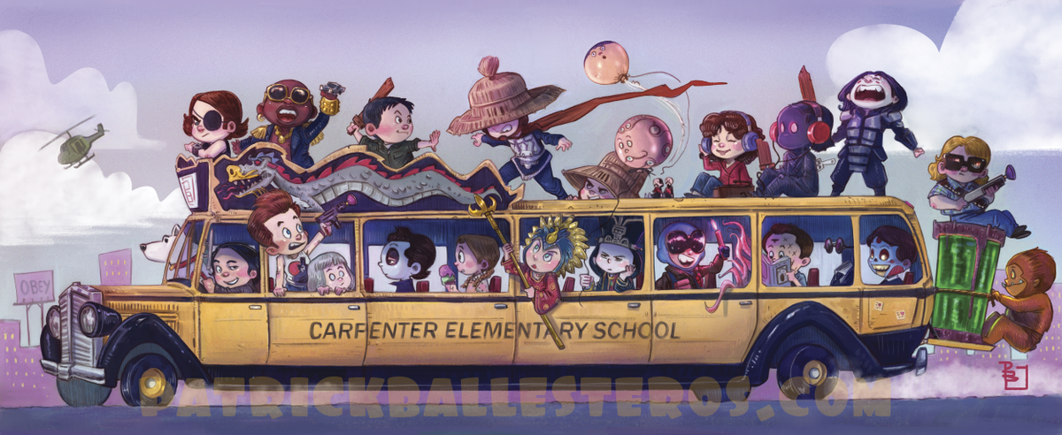 CARPENTER KIDS – Patrick Ballesteros Art